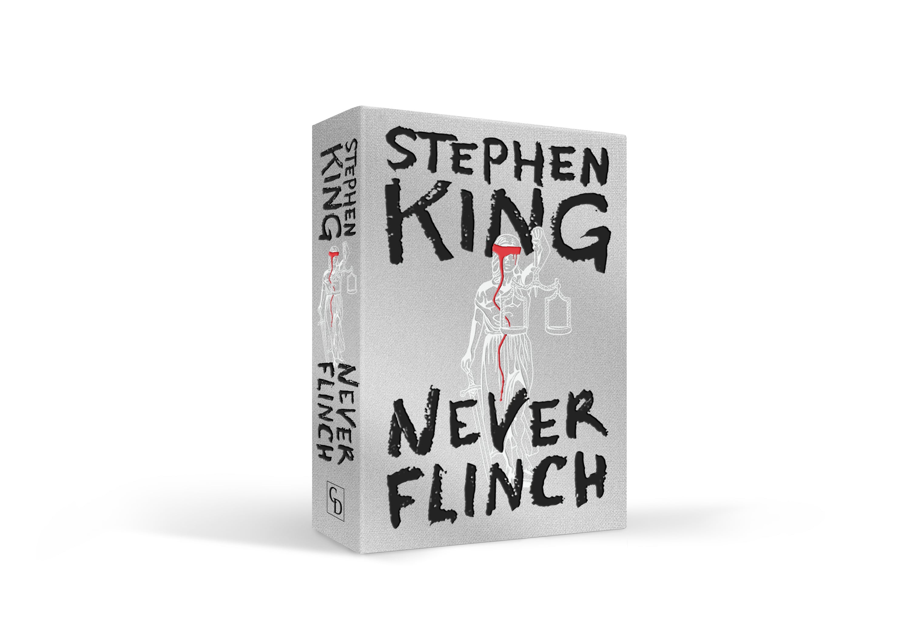 Slipcase for Never Flinch: Cemetery Dance Publications