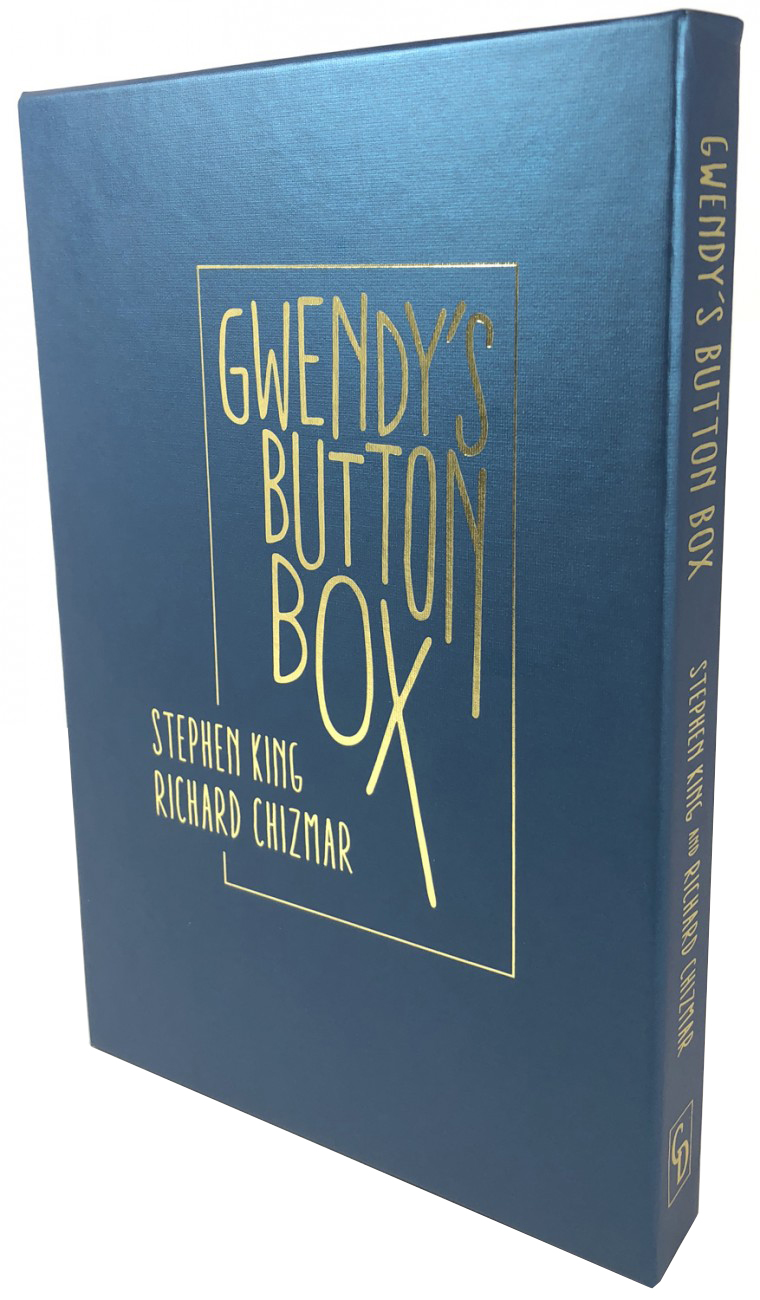 Slipcase for Gwendy's Button Box US Hardcover: Cemetery Dance Publications